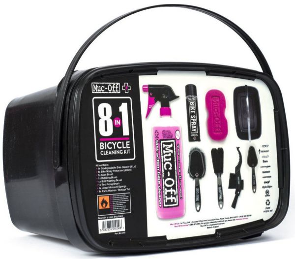 Muc-Off 8-in-1 Bicycle Cleaning Kit | Chain Cleaners & Brushes | SALE ...