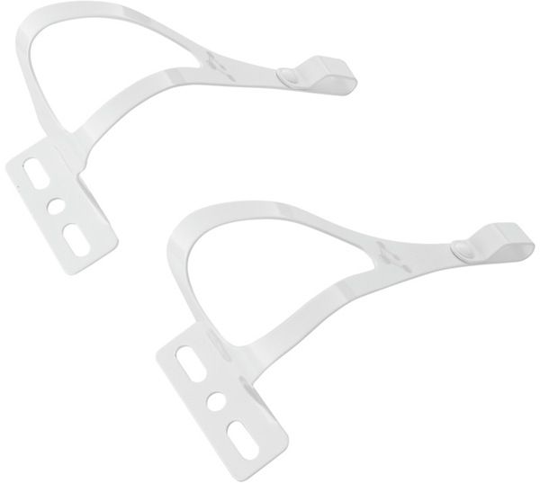 White Toe Clips - Single Strap | Toe Clips & Straps | SALE - Bicycle Store