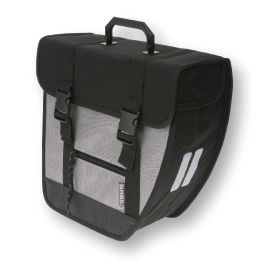 Basil Tour Single Right Pannier - Black/Silver | The Bicycle Store ...